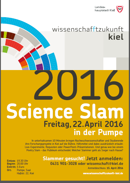 Unterhaltsame Wissenschaft beim Science Slam | Wissenschaftspark Kiel